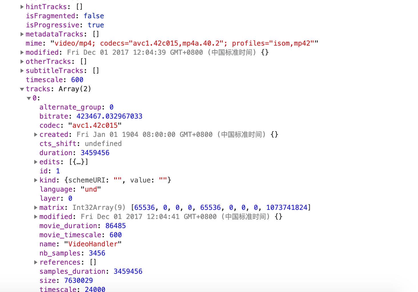 使用 Js 获取视频 Codec 